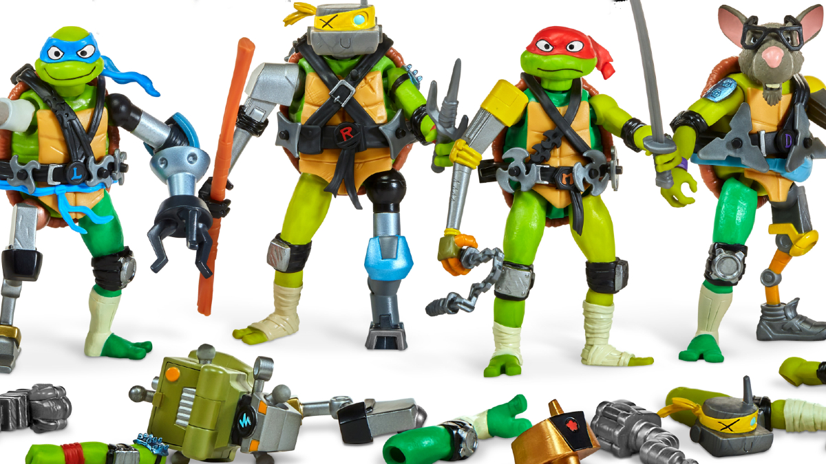 Tales of the Teenage Mutant Ninja Turtles Mix 'N Match Figures