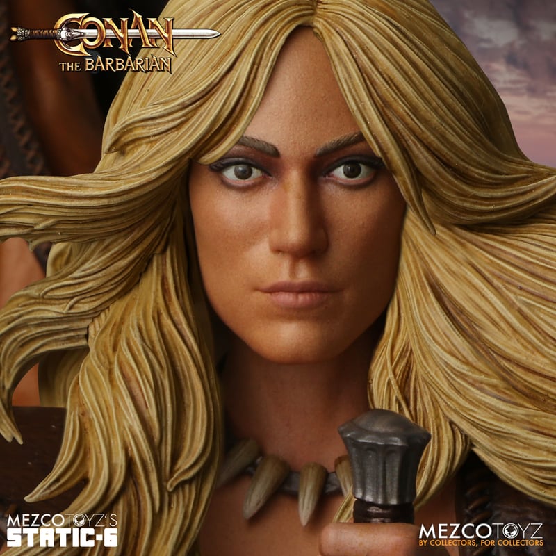 Mezco Makes Classic Conan Movie Poster Into a Mini-Statue