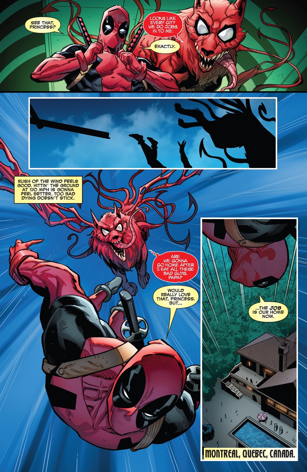 Comic Review: Deadpool #1 Establishes New, Weird (Yet Sweet) Status Quo ...