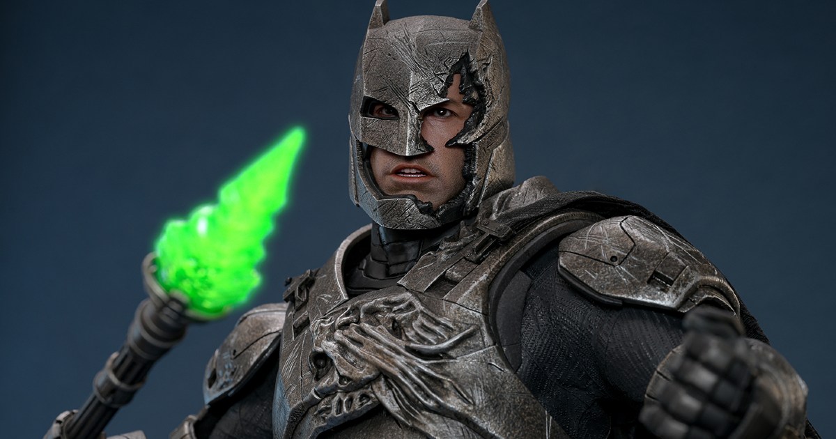 Battle-Damaged Batfleck Gets a Hot Toys Makeover