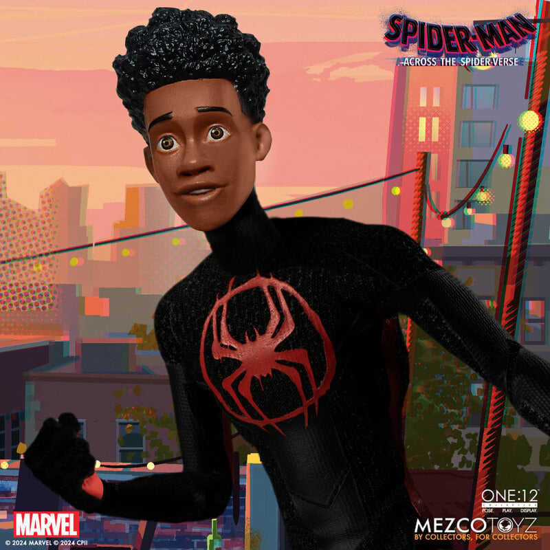 Mezco Miles Morales Makes Magic Marvel Moments