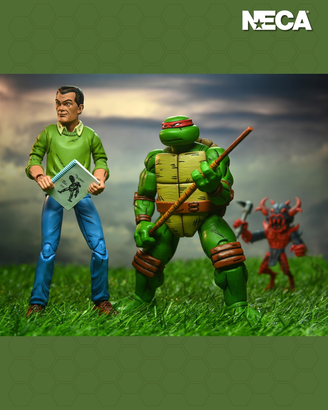 It's a Jack Kirby Action Figure, Sort of, via NECA TMNT