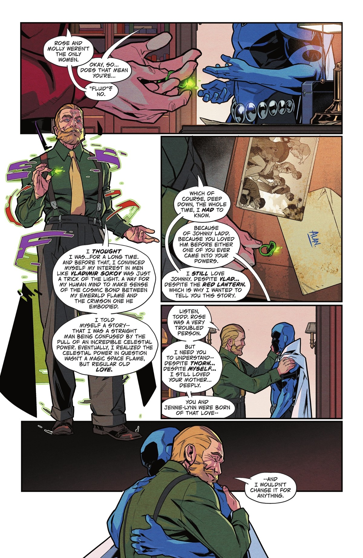 Alan Scott: The Green Lantern Finale Details His Romantic History With ...