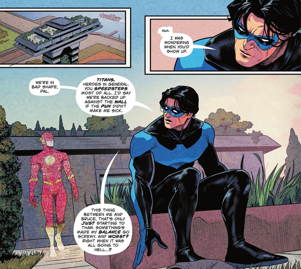 The Flash #9 Confirms Power of Nightwing and Wally West Bromance ...