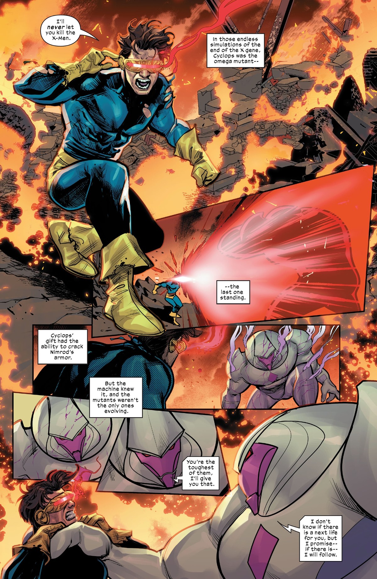 Fall of the House of X #5 Confirms Omega Level Status of Founding X-Men ...