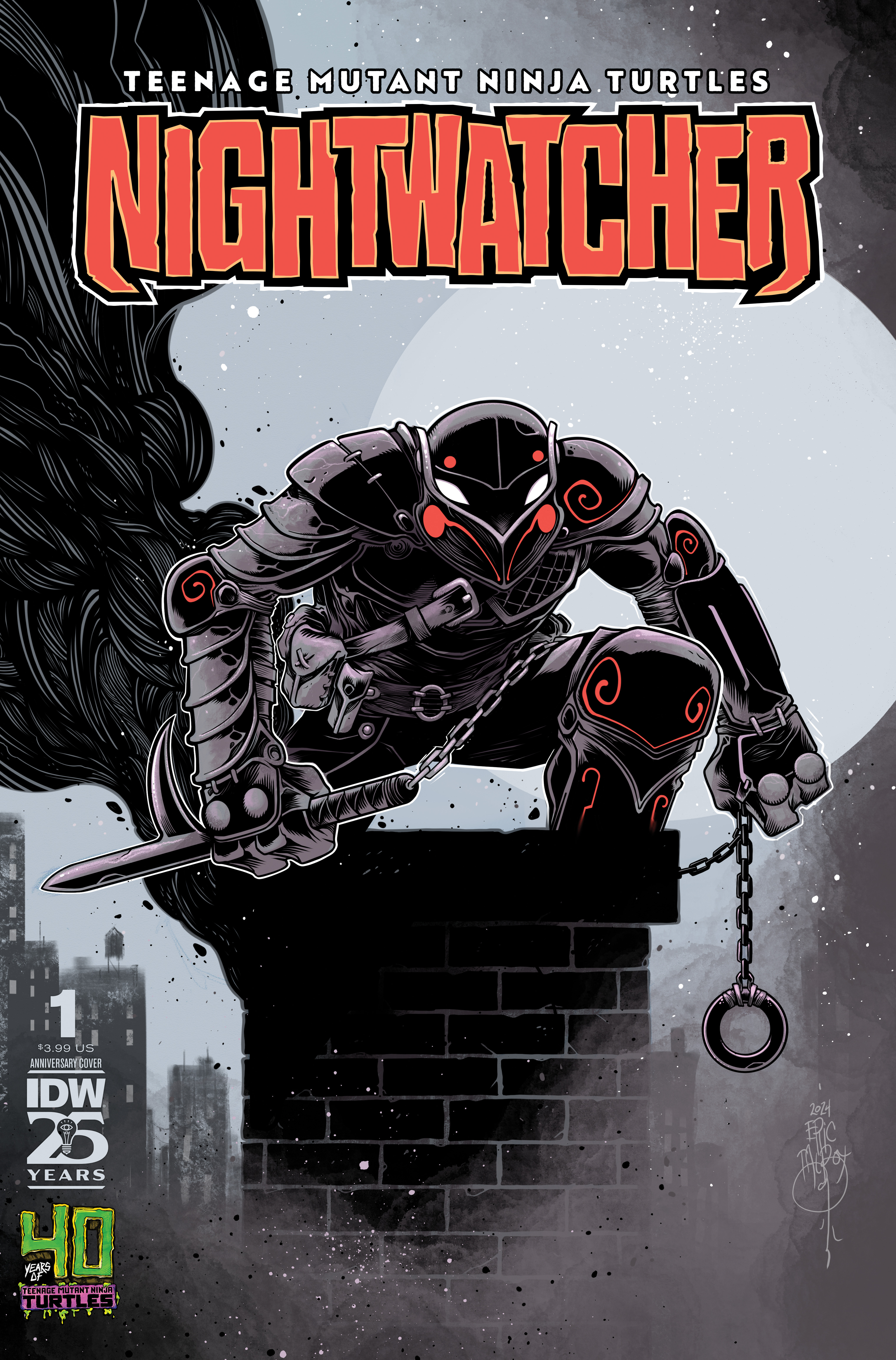 Exclusive TMNT: Nightwatcher Covers Preview New Ongoing Ninja Turtles ...