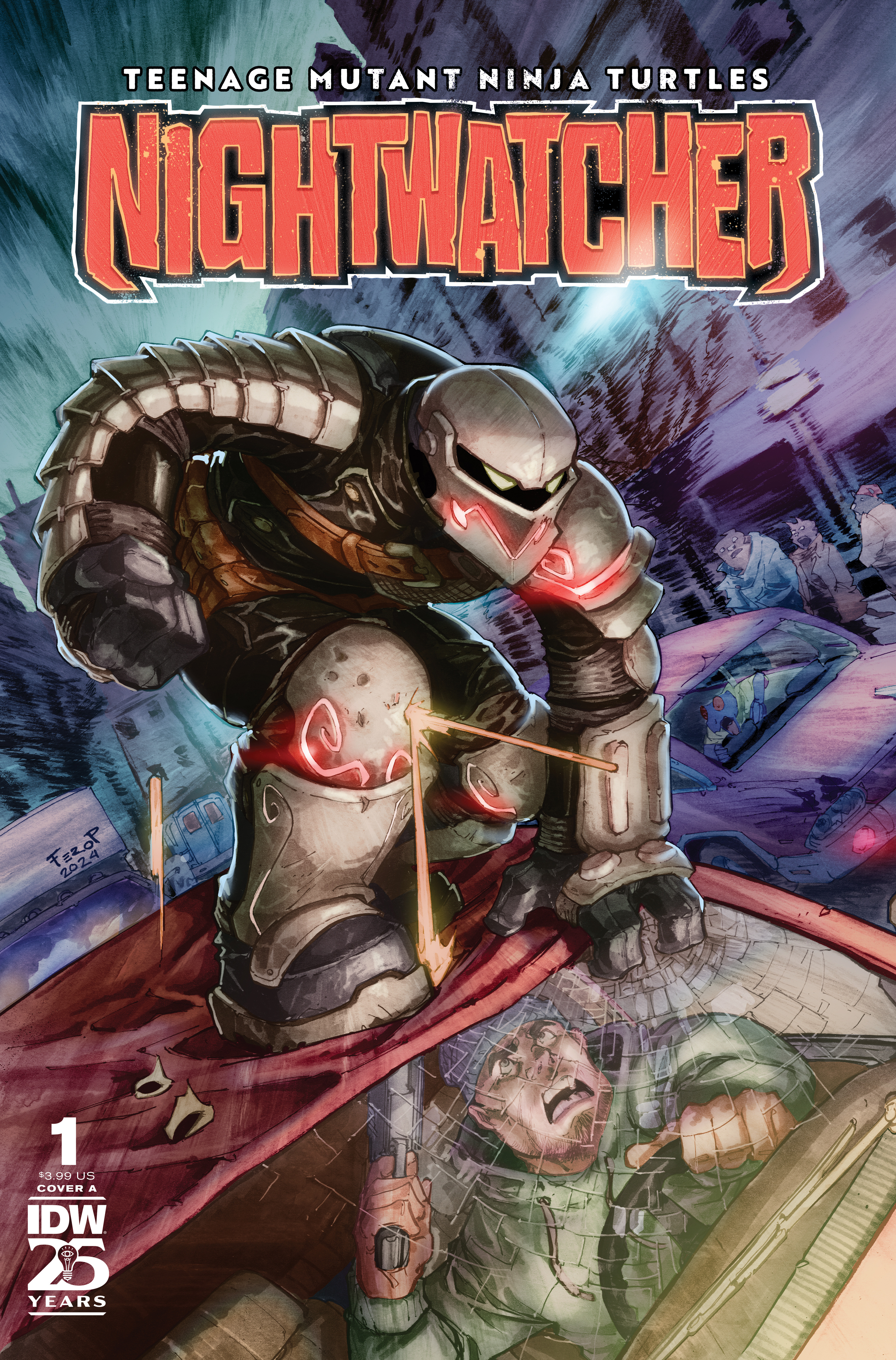 Exclusive TMNT: Nightwatcher Covers Preview New Ongoing Ninja Turtles ...