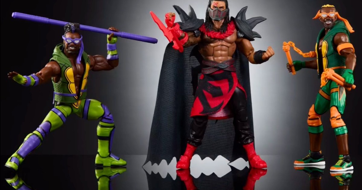 Ninja Turtles and WWE Combine for Figures - Acknowledge Them!
