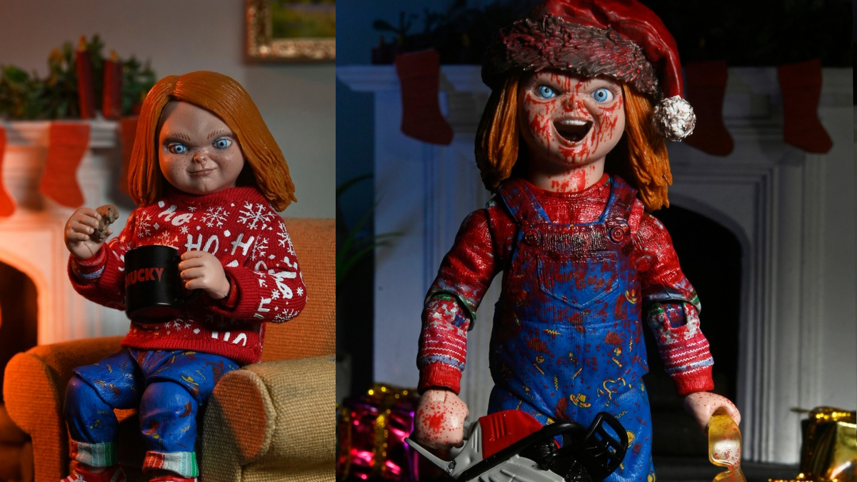 NECA's Christmas Chucky Figure Can Display Either Naughty or Nice