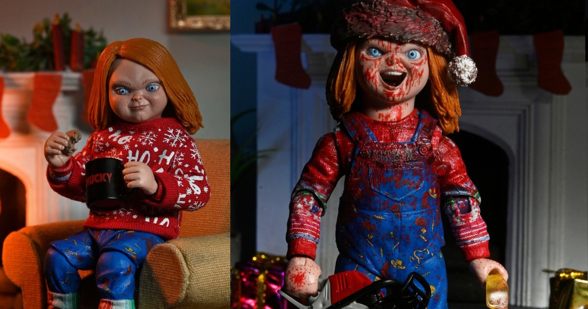 NECA's Christmas Chucky Figure Can Display Either Naughty or Nice