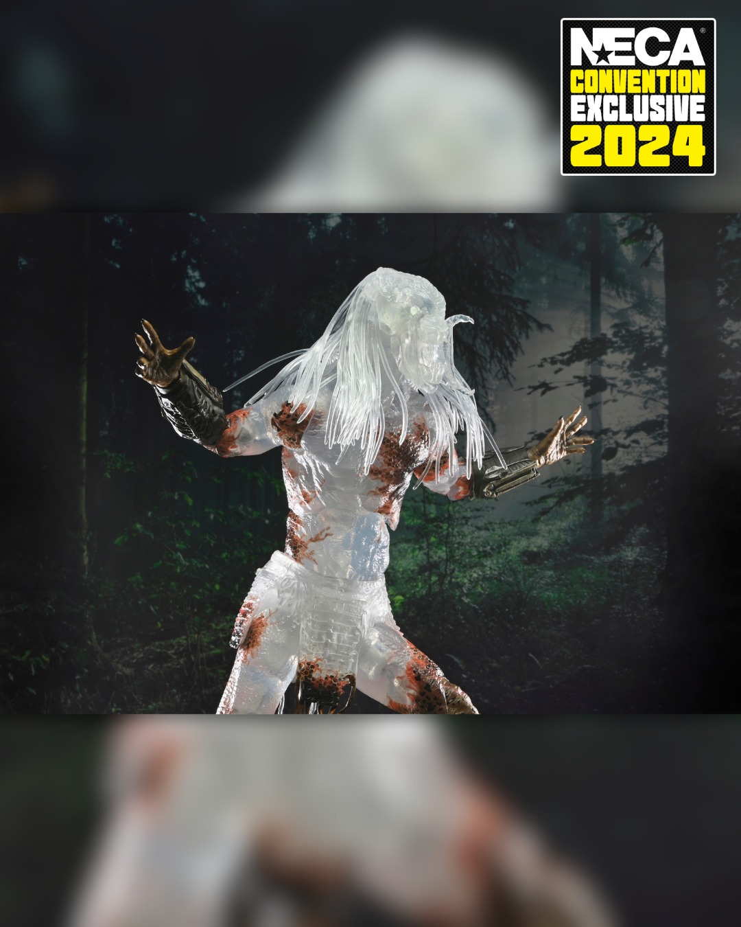 NECA Comic-Con Exclusive Feral Predator (Partly) De-Cloaks