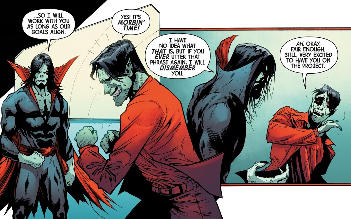 Even Morbius is Sick of Morbin' Time Line - Comic Book Movies and ...