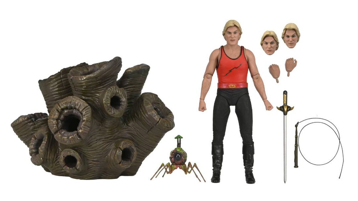 Flash Gordon Faces the Wood Beast for NECA SDCC Exclusive