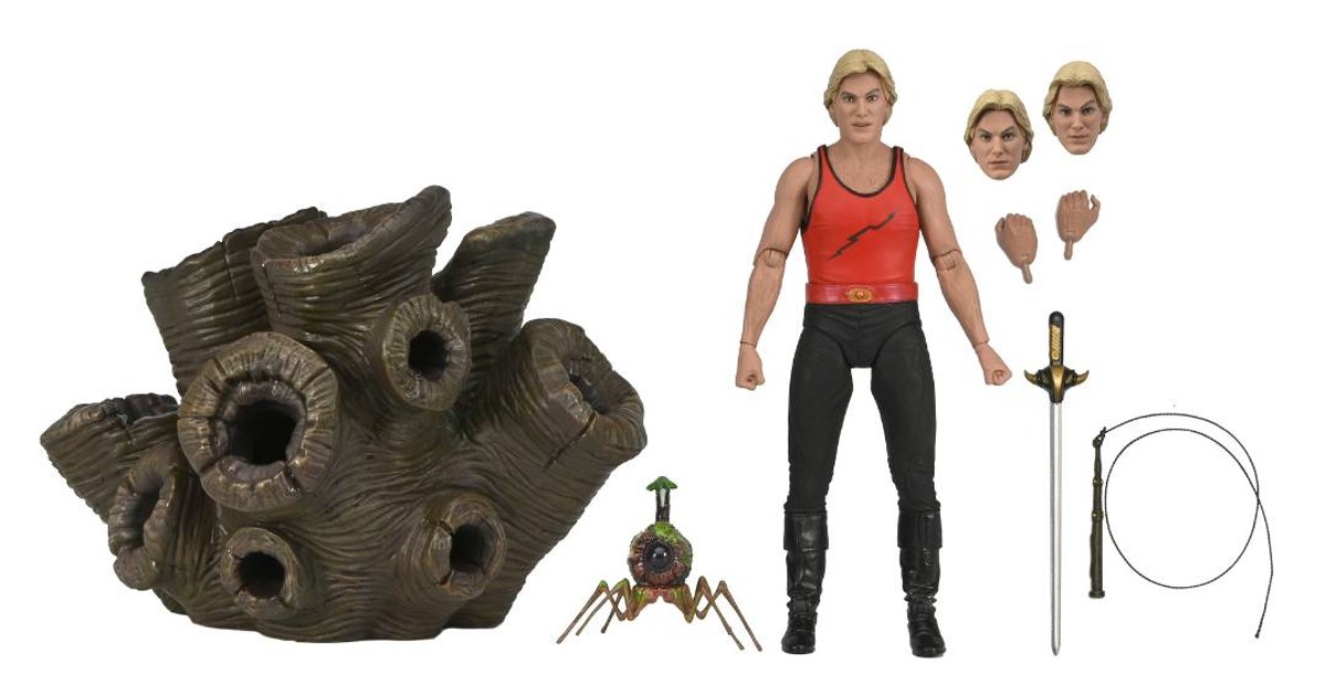 Flash Gordon Faces the Wood Beast for NECA SDCC Exclusive