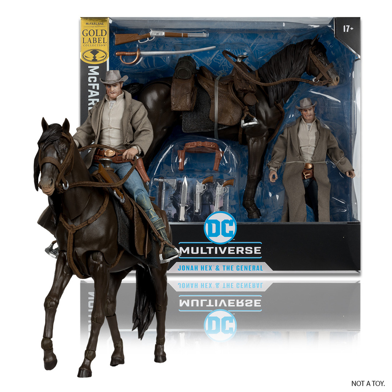 McFarlane Toys' Jonah Hex Is a Rare DC Figure With Guns