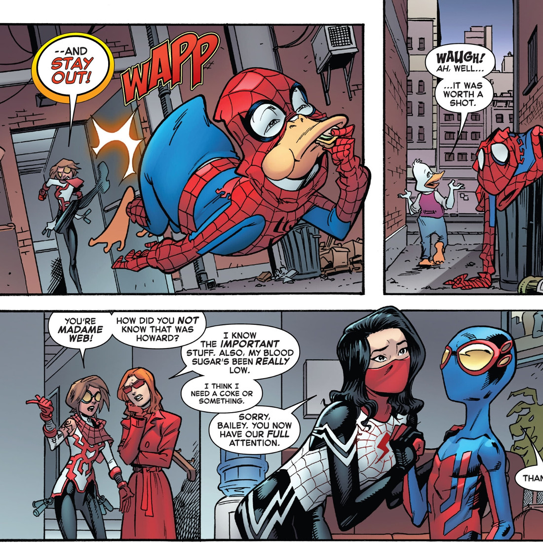 Madame Web Reveals Power Limits in a Humorous Way in Spider-Boy #9 ...