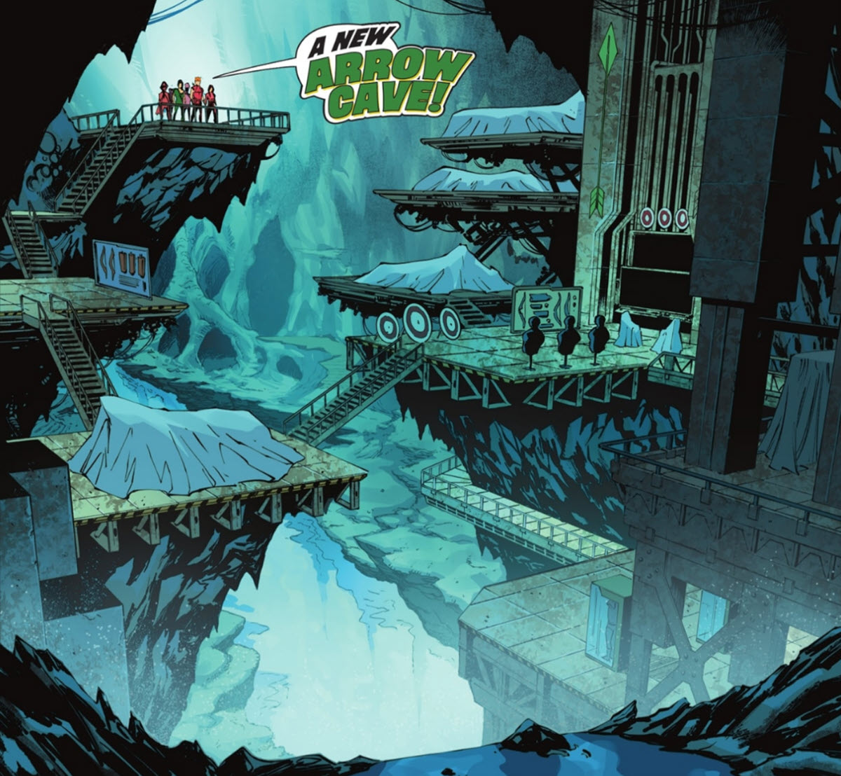 Green Arrow #14 Reveals New Base for Team Arrow - Comic Book Movies and ...