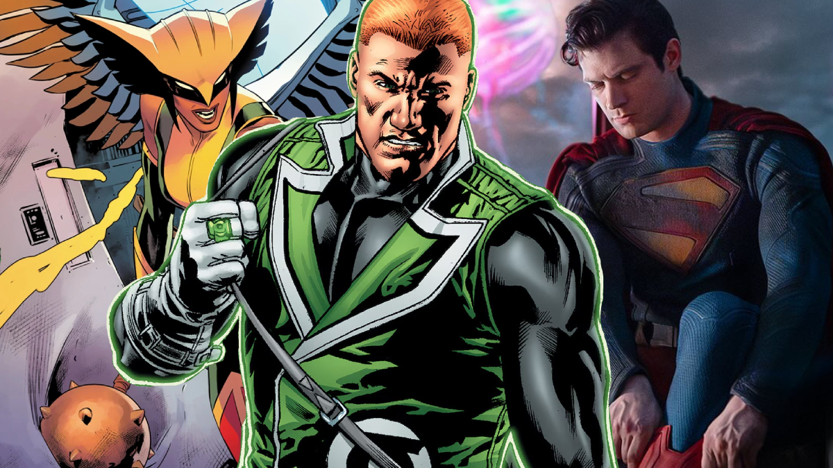 Superman Set Photos Offer First Look at Nathan Fllion’s Guy Gardner, Isabela Merced’s Hawkgirl ...
