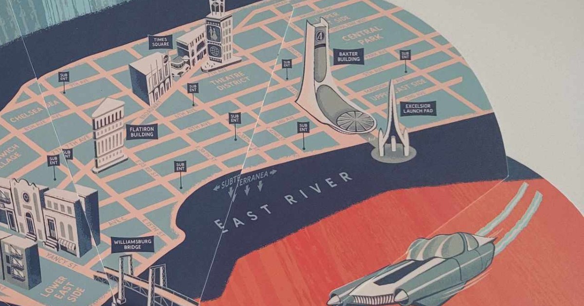 SDCC 2024 Souvenir Reveals the NYC of The Fantastic Four: First Steps