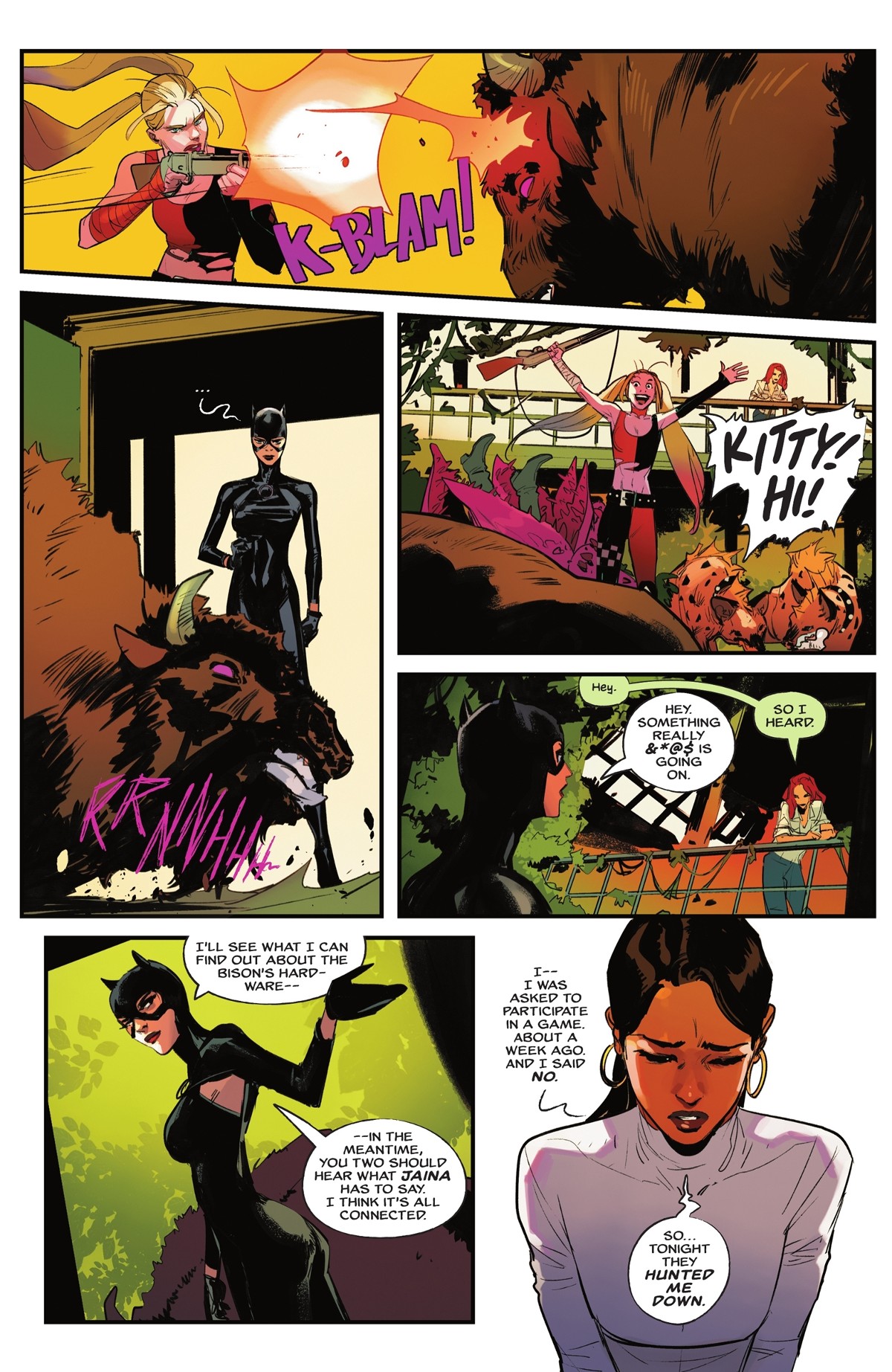 Gotham City Sirens #1 Review: Mid Game, Not Squid Game - Comic Book ...
