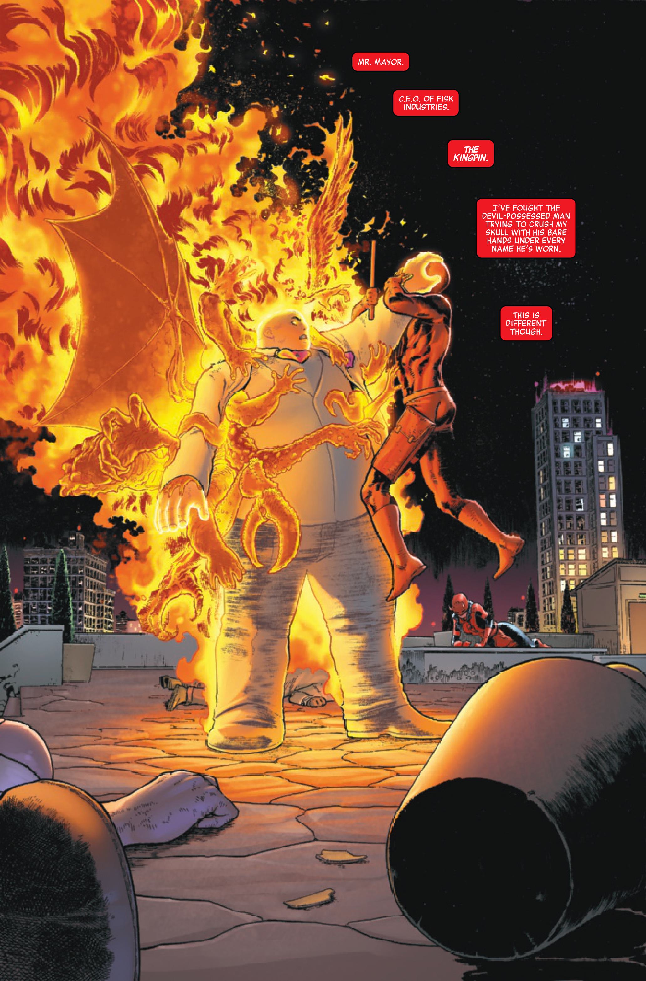 Daredevil #12 Preview Reveals Demonic Kingpin - Comic Book Movies and ...