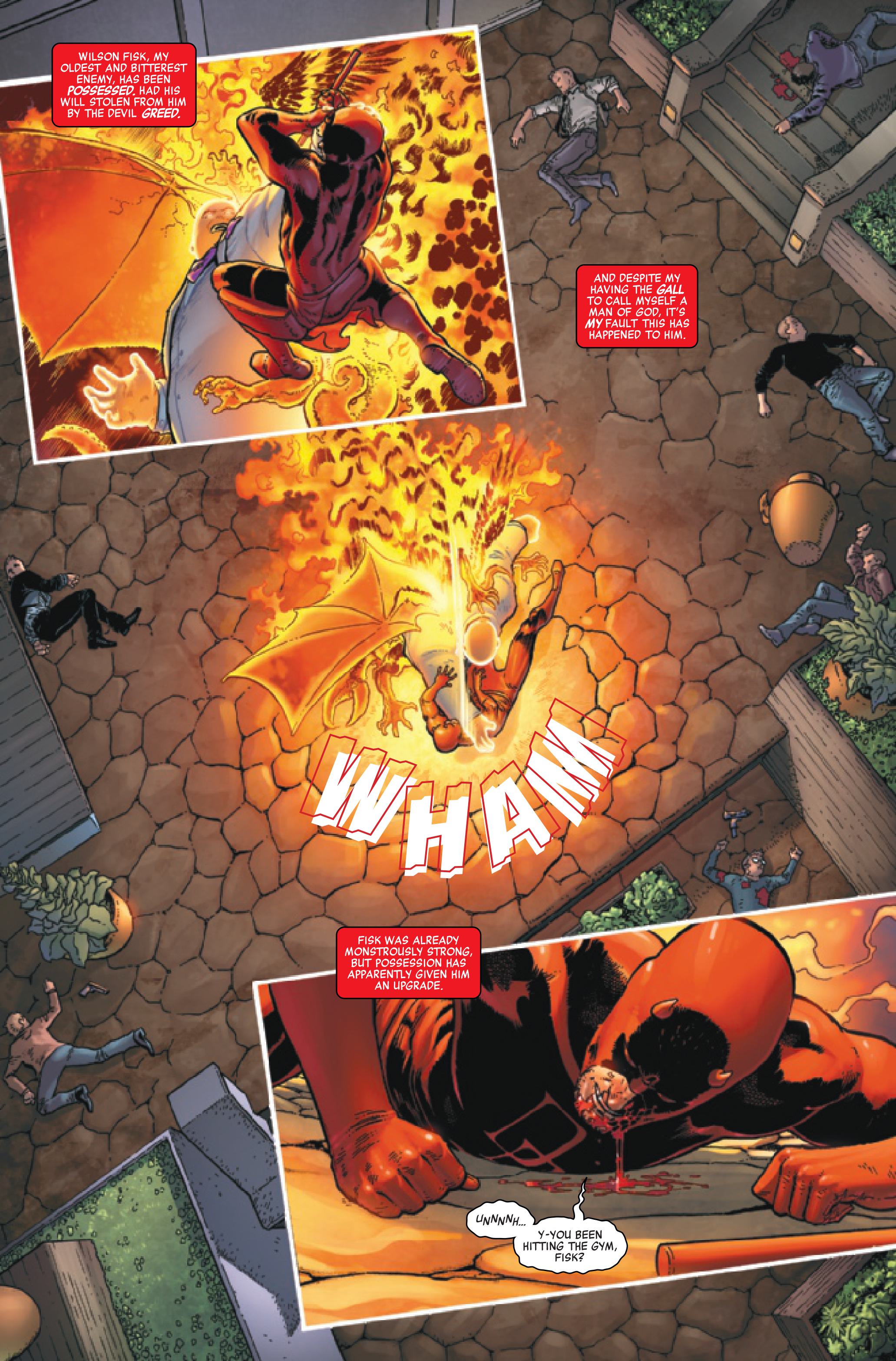 Daredevil #12 Preview Reveals Demonic Kingpin - Comic Book Movies and ...