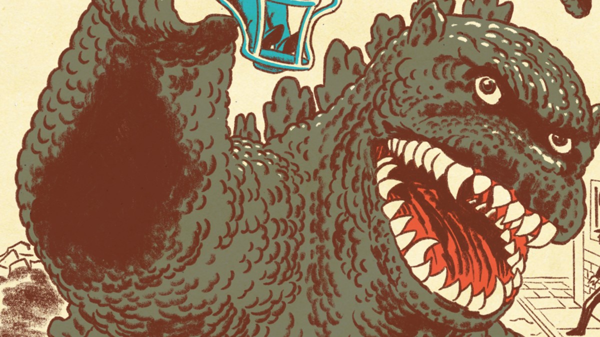 Godzilla's Monsterpiece Theatre #1 Review: Godzilla vs. Gatsby - Comic ...