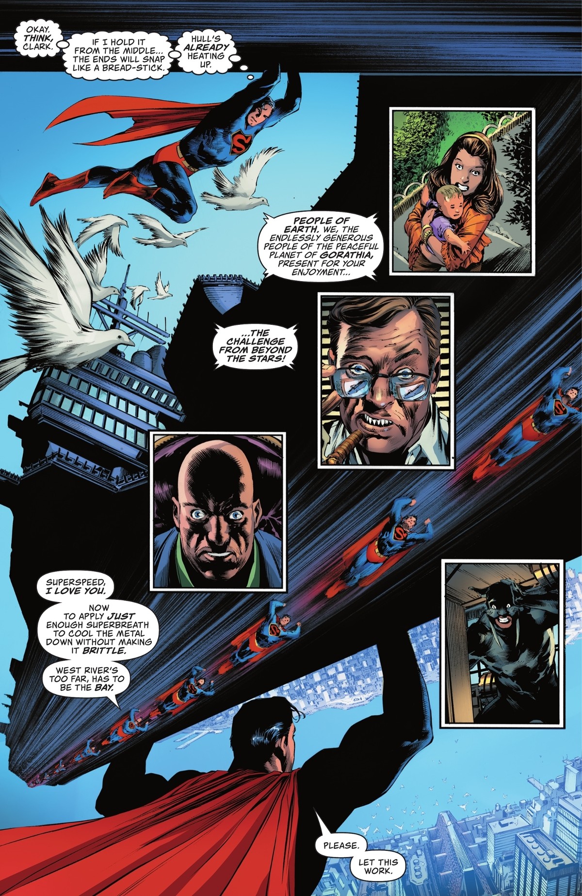 Action Comics #1068 Addresses Classic Superman Physics Problem - Comic ...