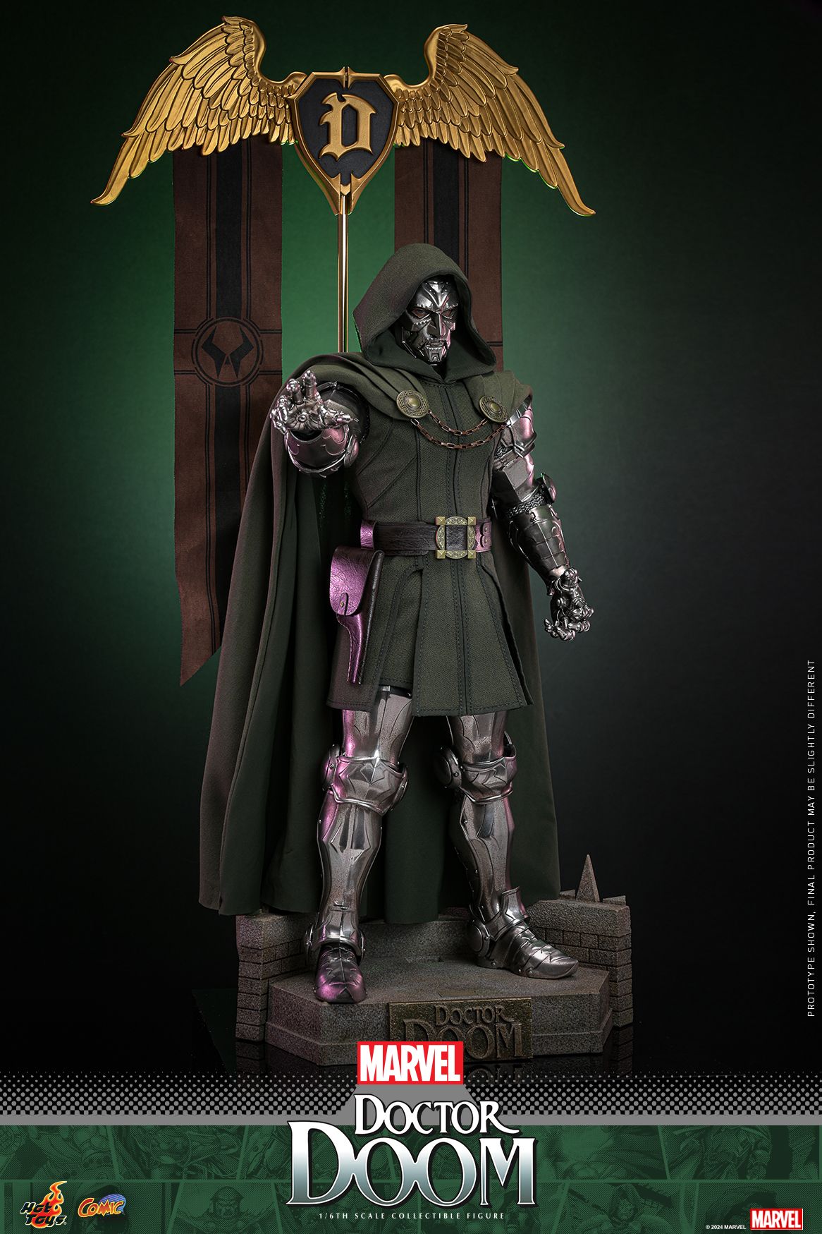 Doctor Doom Hot Toys 1/6 Scale Figure Revealed - Comic Book Movies and ...