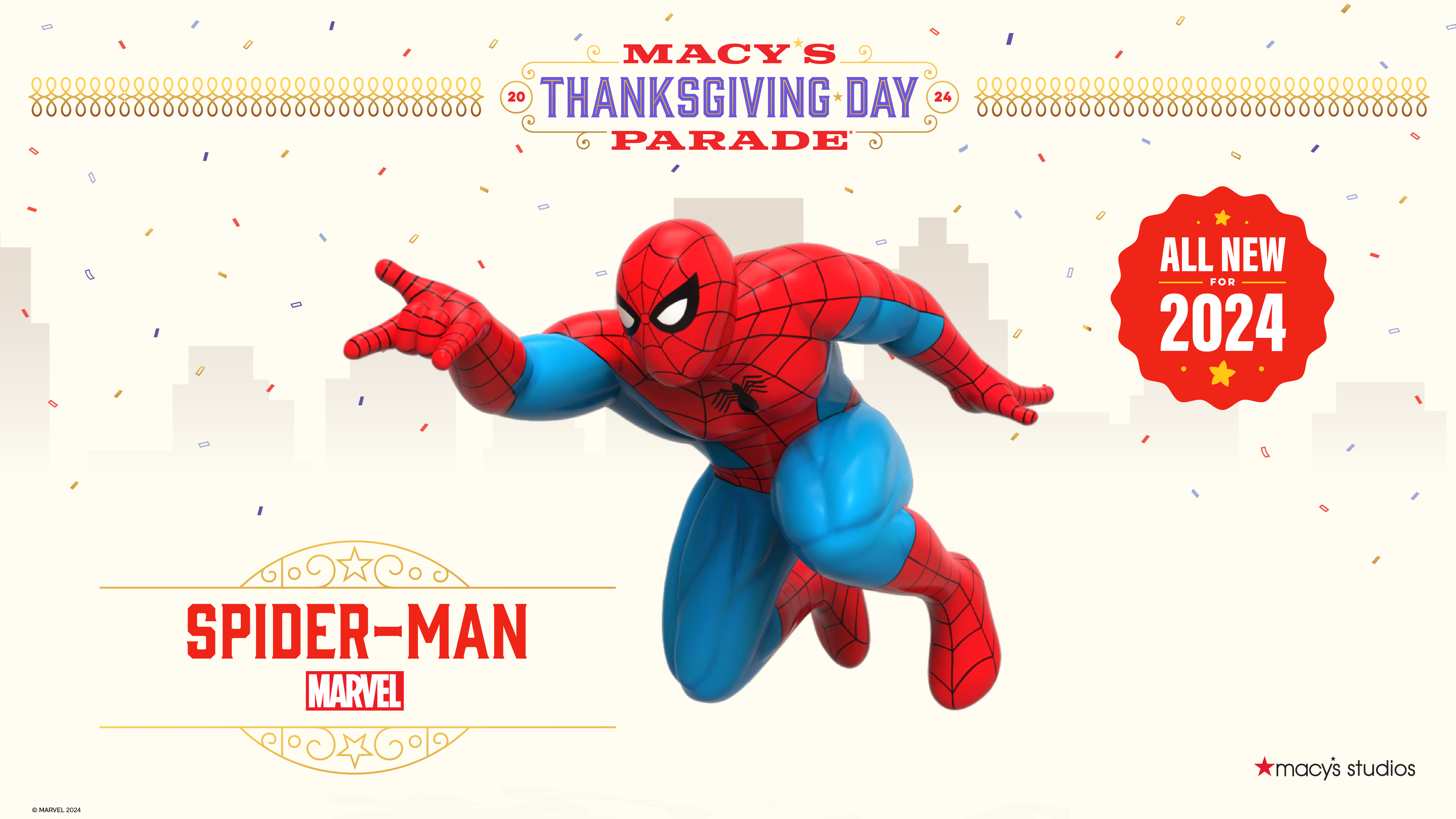 Spider-Man Returns to Macy’s Thanksgiving Day Parade, Design Revealed ...