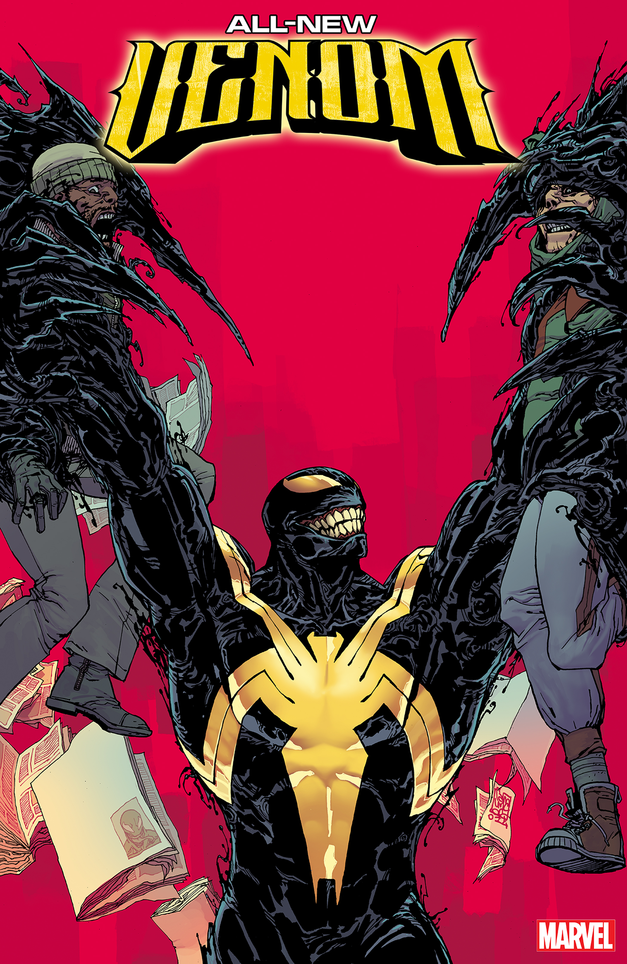 First Look at Marvel's All-New Venom Revealed in Variant Covers - Comic ...