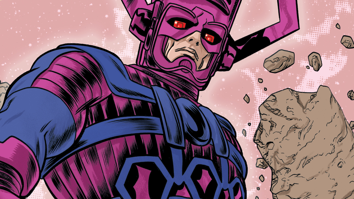 The Fantastic Four & Galactus Are Featured in Exclusive The Marvel Art ...