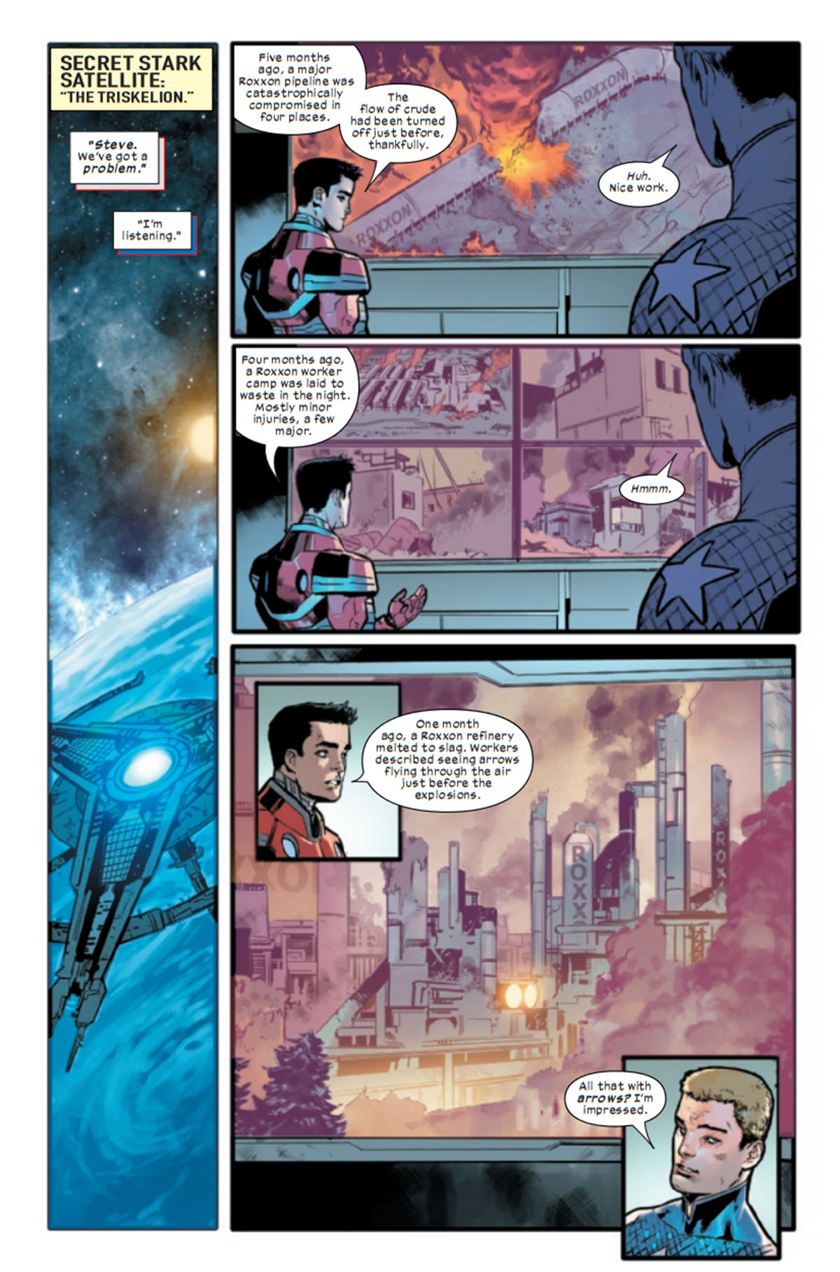 The Ultimates #5 Preview Pits Captain America Against Hawkeye - Comic ...