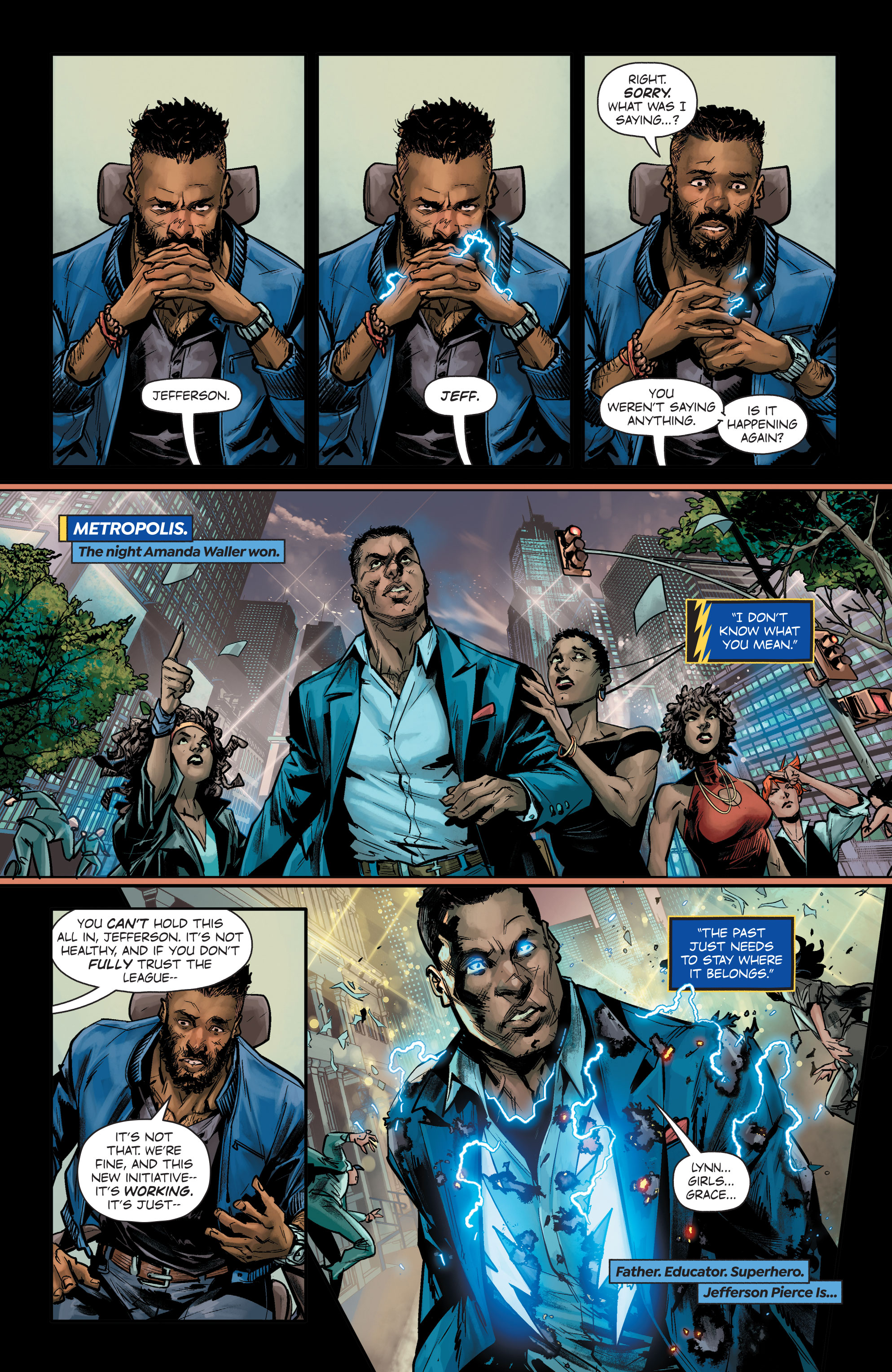 Black Lightning #1 Preview Brings Jefferson Pierce to DC All-In - Comic ...