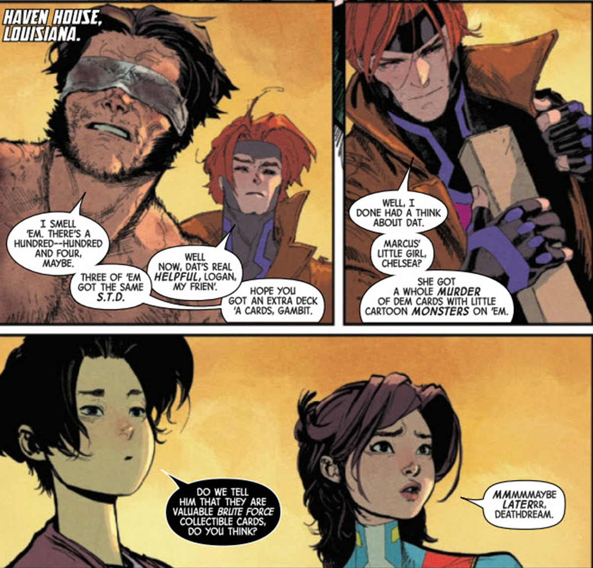 Gambit Throws Away a Literal Fortune in Uncanny X-Men #5 - Comic Book ...