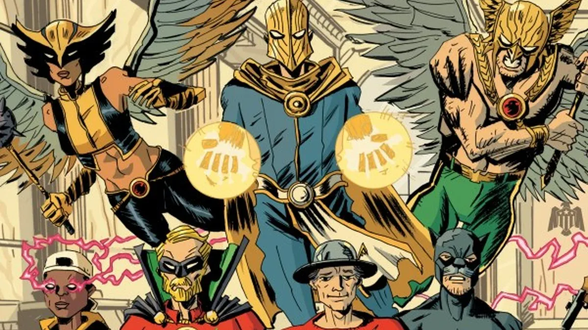 JSA #1 Preview Starts New Chapter for Justice Society - Comic Book Movies and Superhero Movie ...