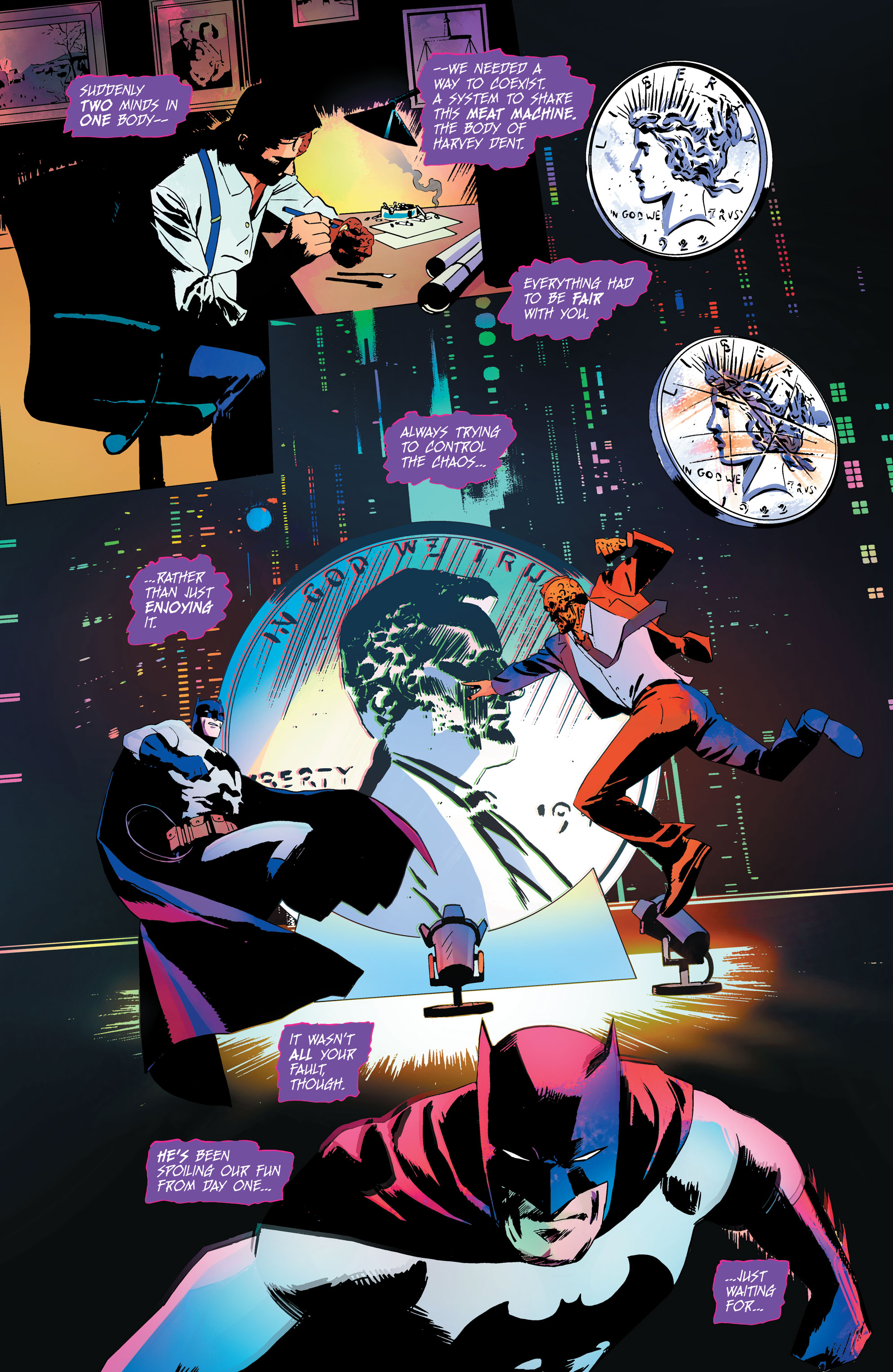 Two-Face #1 Preview Sets Up Harvey Dent in New Role - Comic Book Movies ...