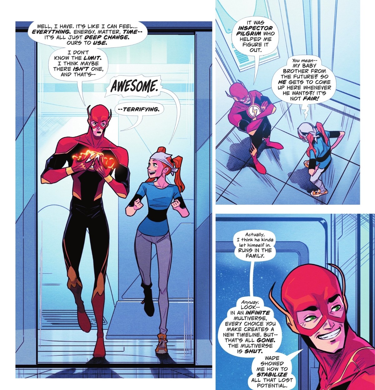 Wally West More Powerful Than Ever in The Flash #15 - Comic Book Movies ...