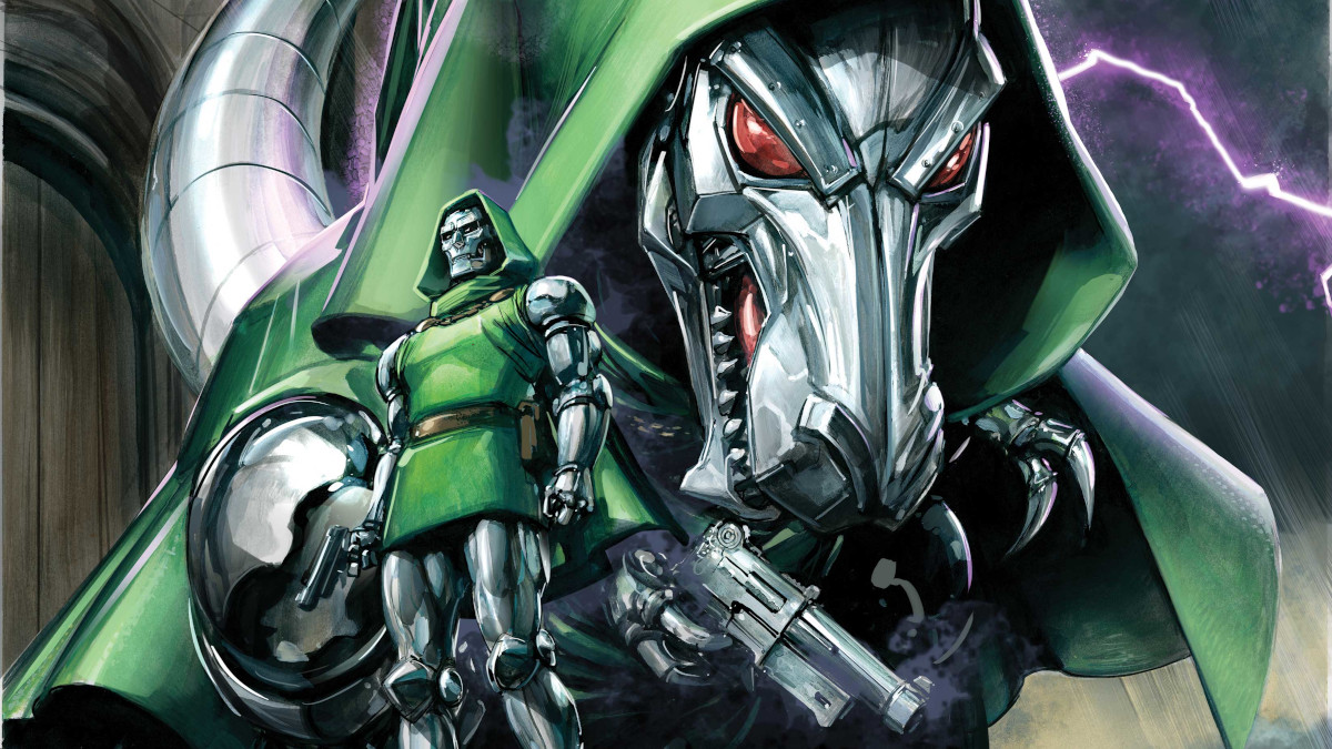 Dinosaur Doctor Doom Returns in One World Under Doom - Comic Book ...