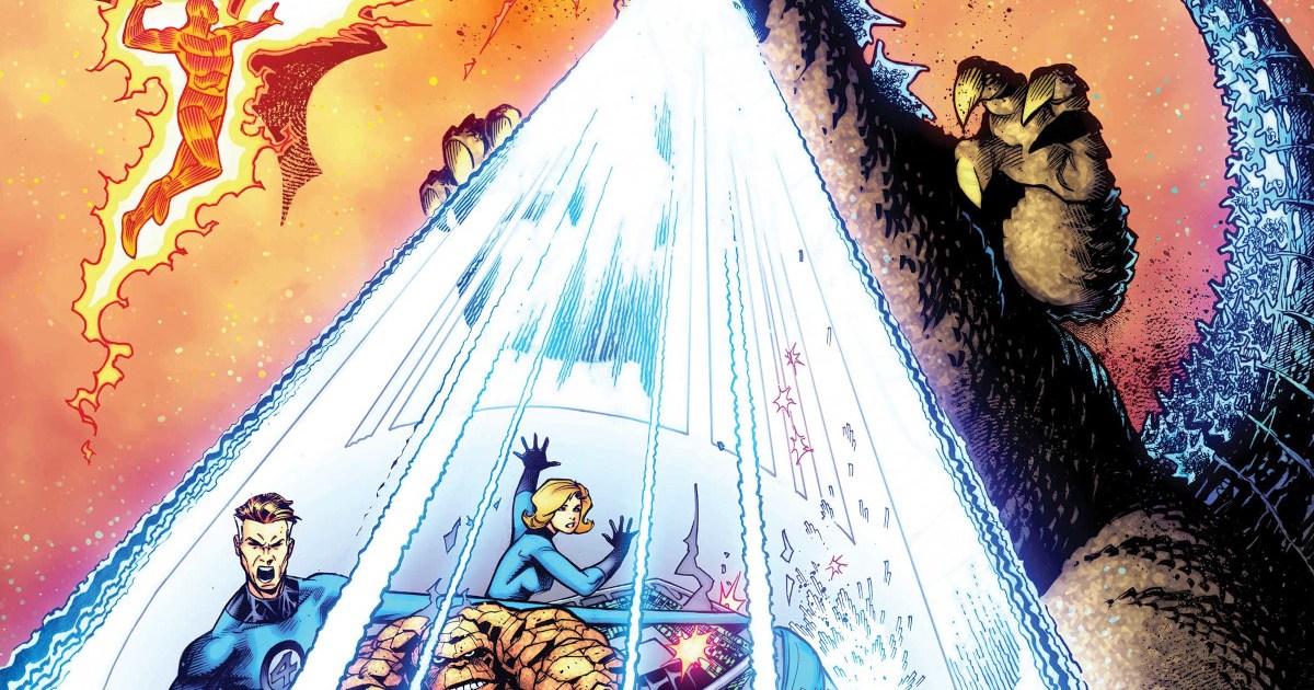 Godzilla vs. Fantastic Four in Epic Opening of Monster Miniseries ...