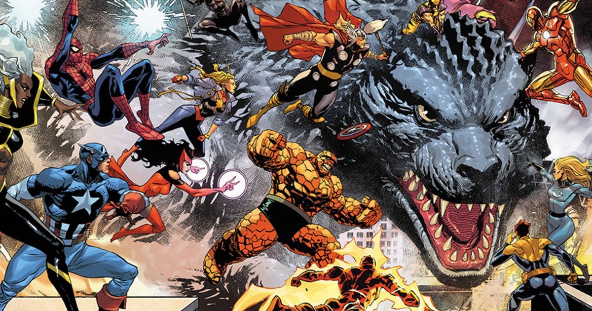 Godzilla vs. Marvel Comics Coming in 2025 - Comic Book Movies and ...