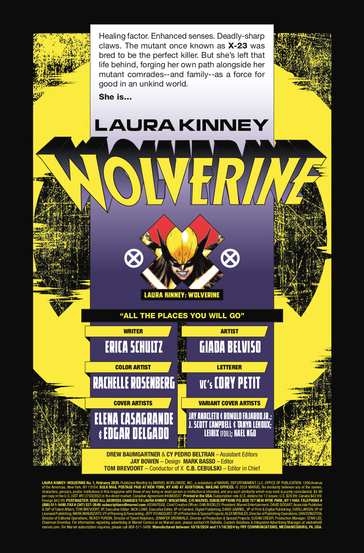 Laura Kinney Wolverine #1 Preview Gives Former X-23 a New Mission ...