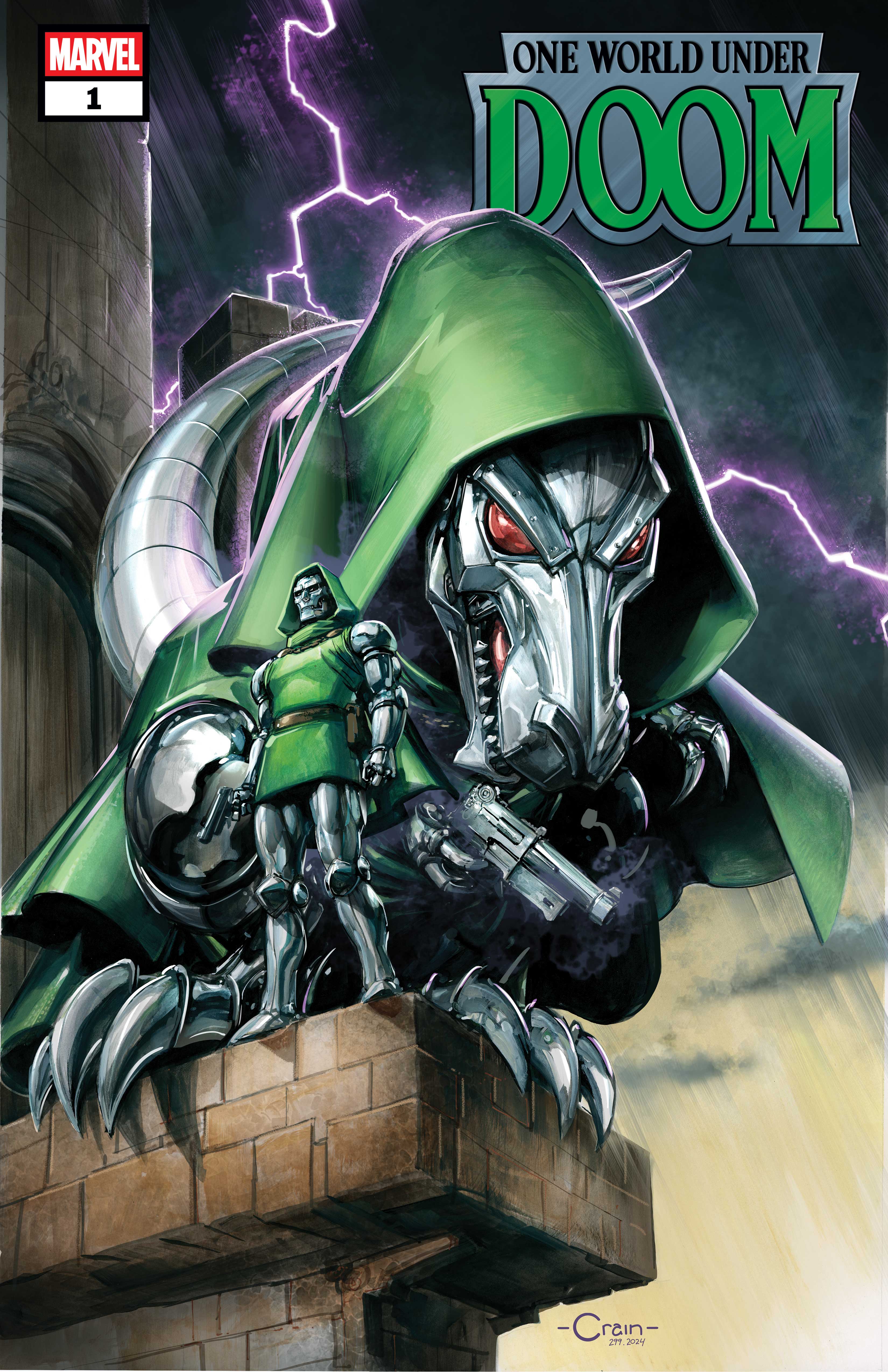 Dinosaur Doctor Doom Returns in One World Under Doom - Comic Book ...