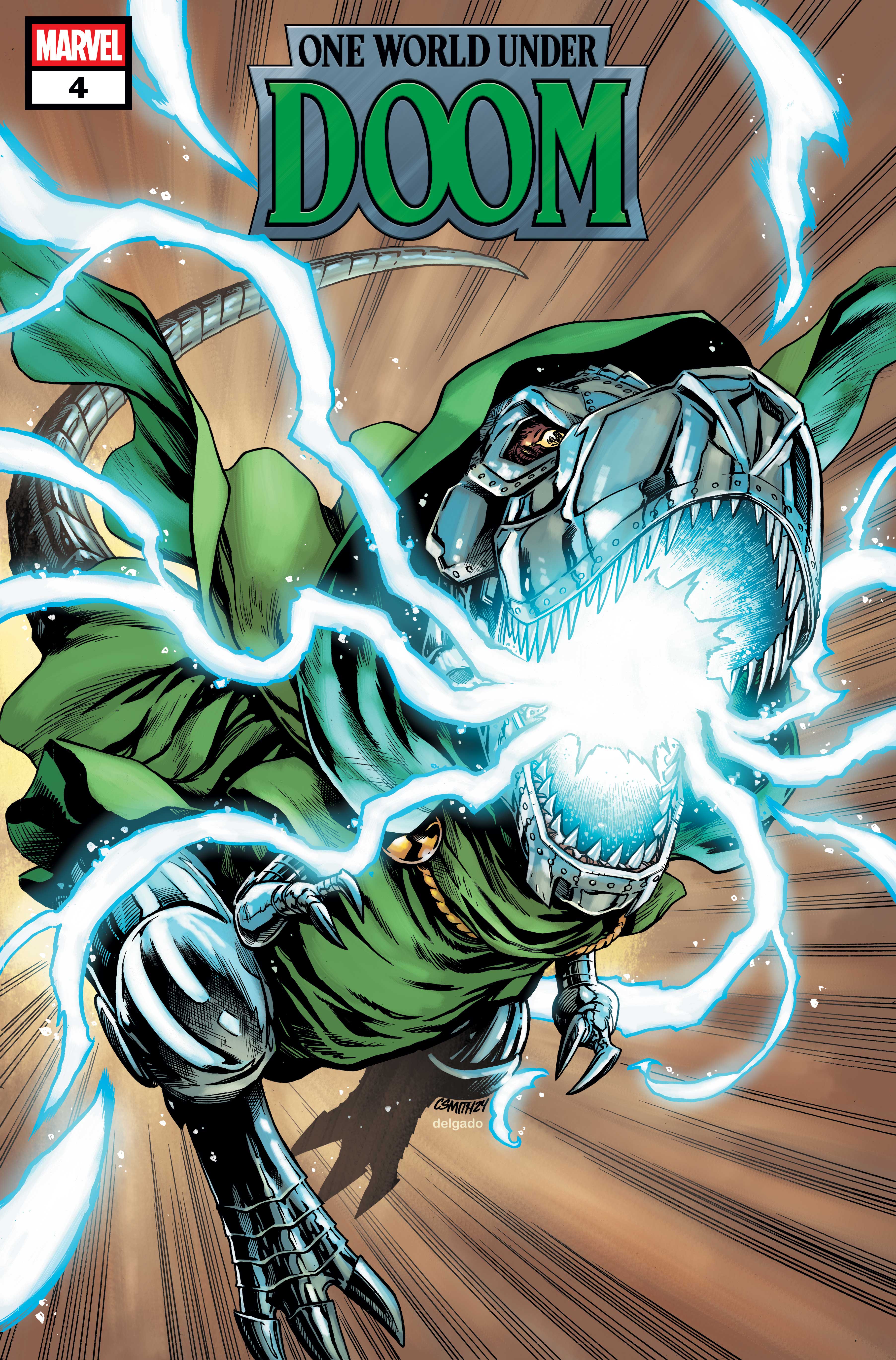 Dinosaur Doctor Doom Returns in One World Under Doom - Comic Book ...