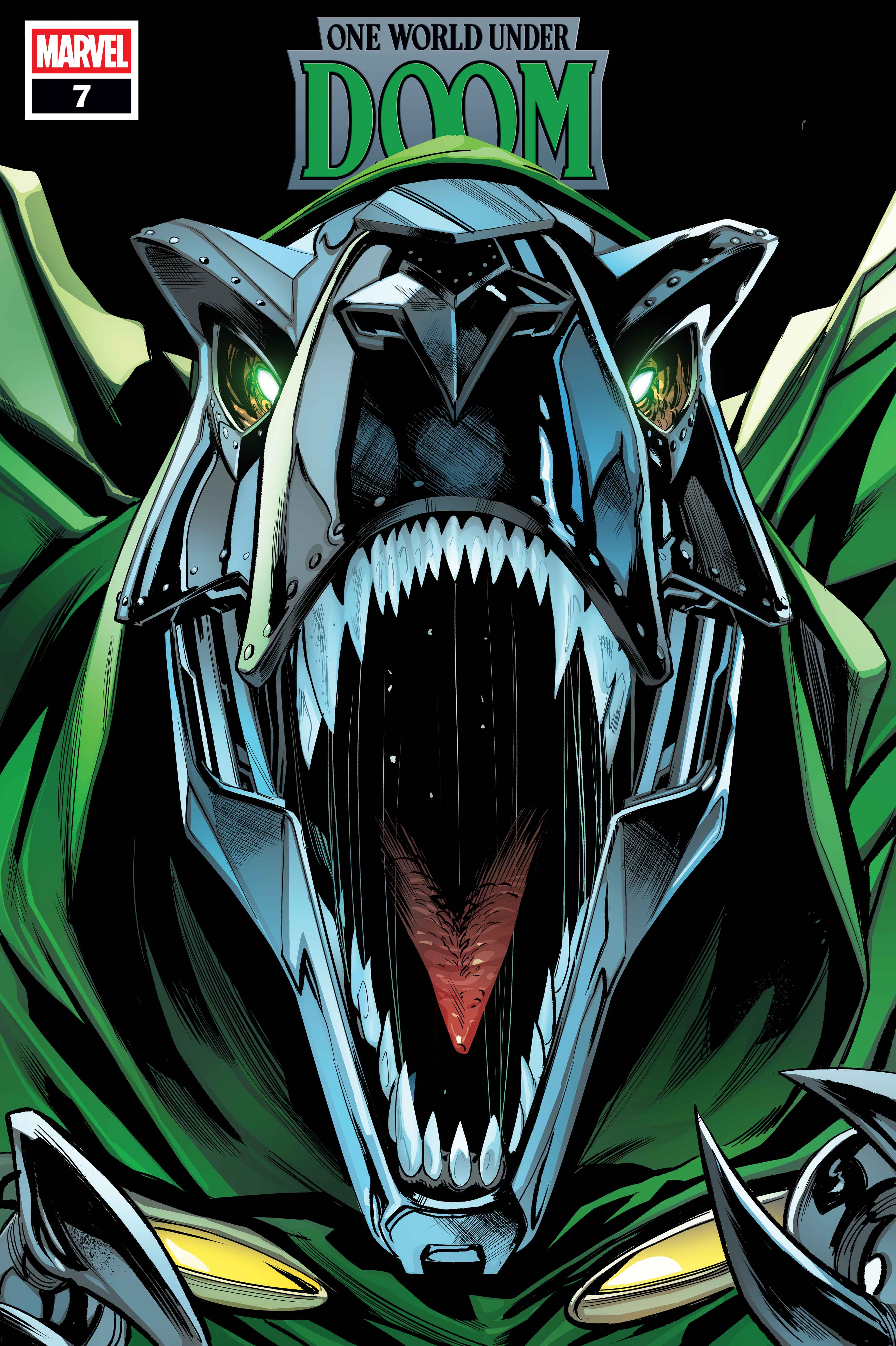 Dinosaur Doctor Doom Returns in One World Under Doom - Comic Book ...