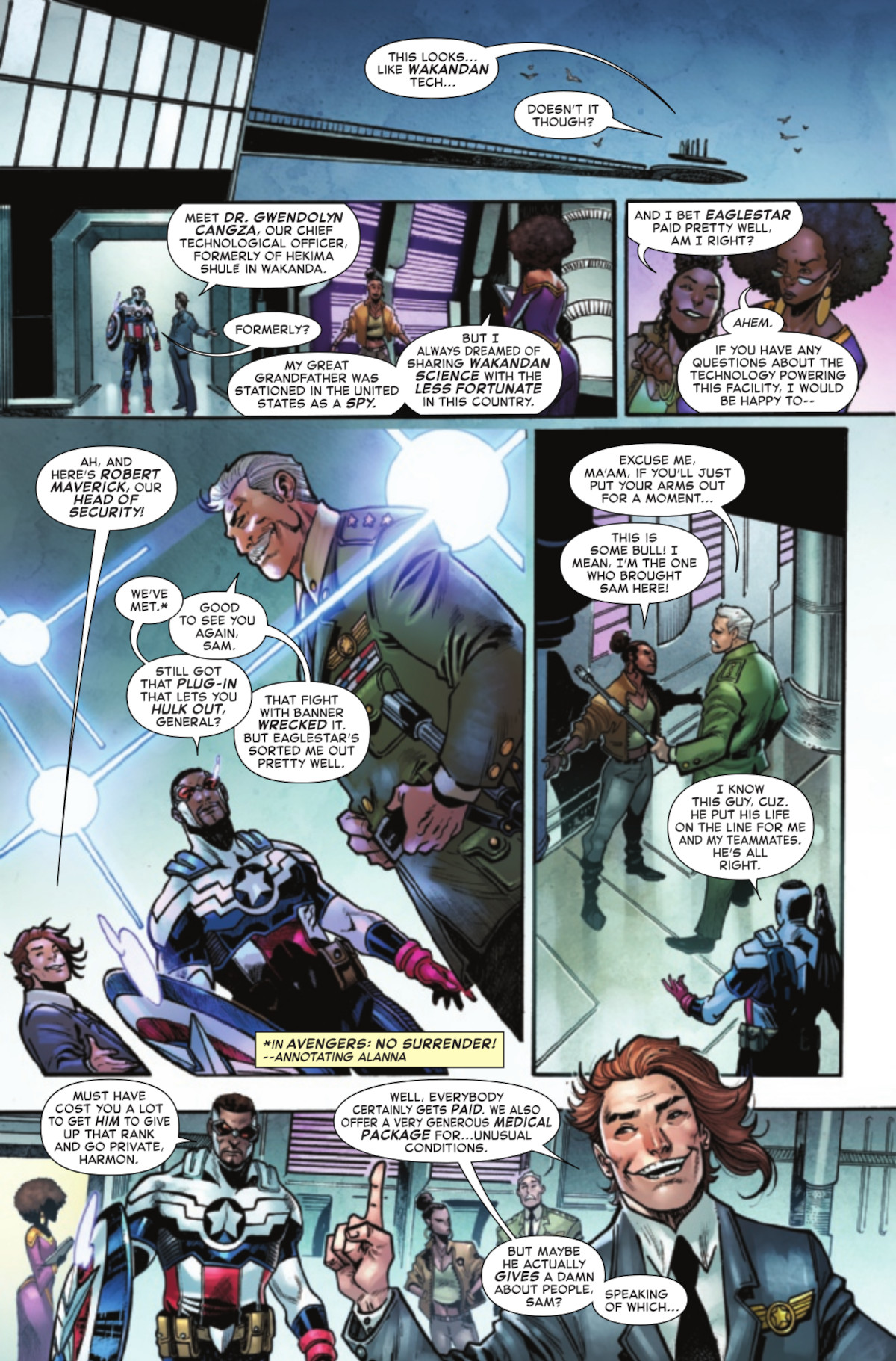 Sam Wilson: Captain America #1 Review: Cap Takes Flight Again - Comic ...