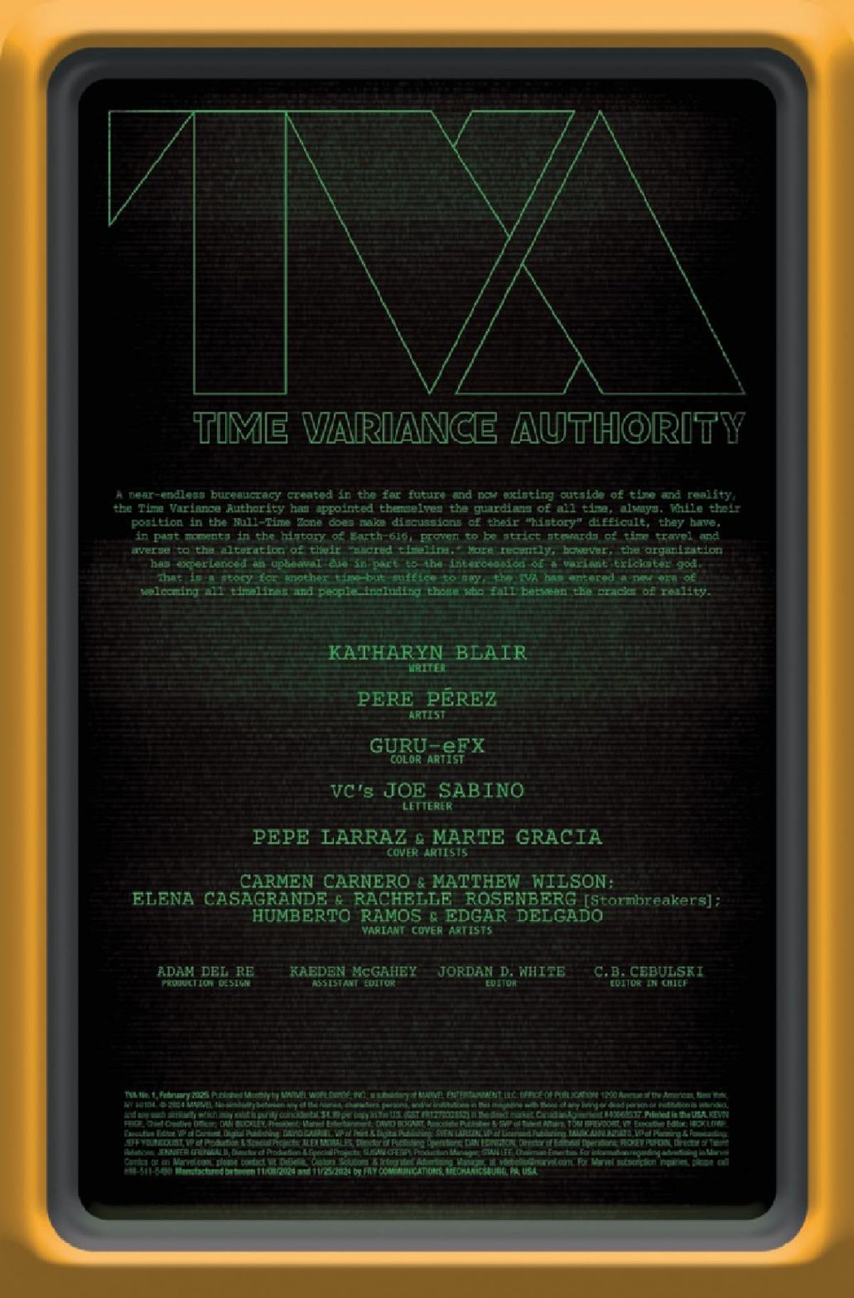 TVA #1 Preview Brings MCU's Time Cops Into Comics - Comic Book Movies ...