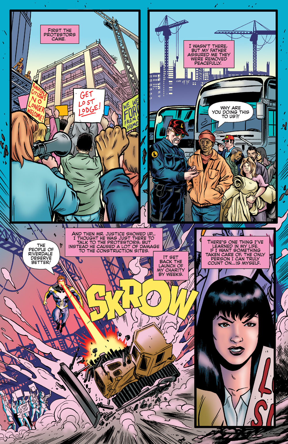 Archie Comics' Veronica Makes Superhero Debut in Archie is Mr. Justice ...