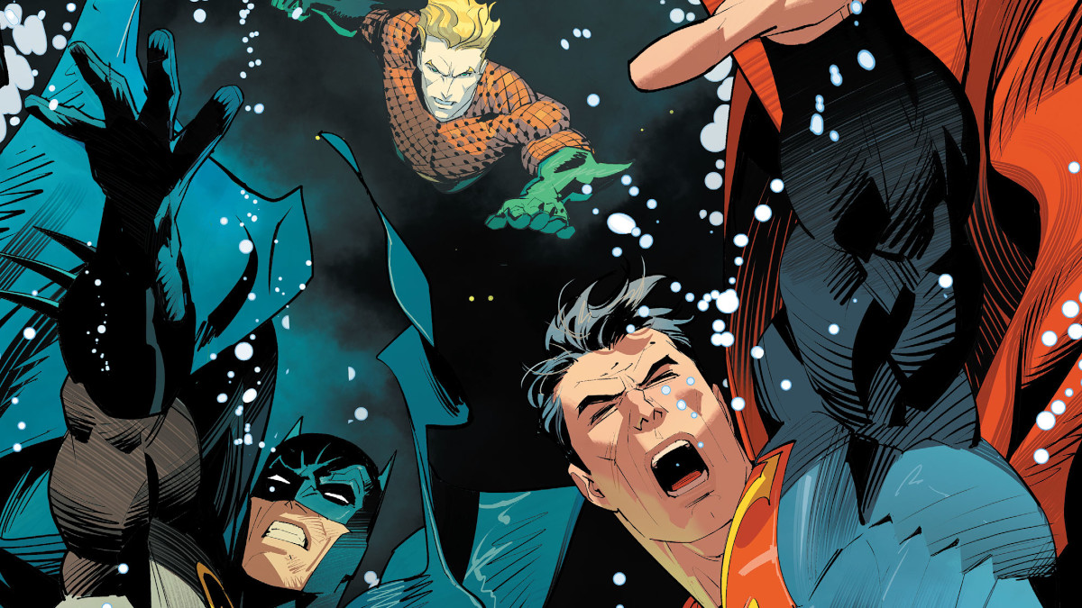 Zombie Apocalypse Strikes Atlantis in Batman/Superman: World’s Finest ...