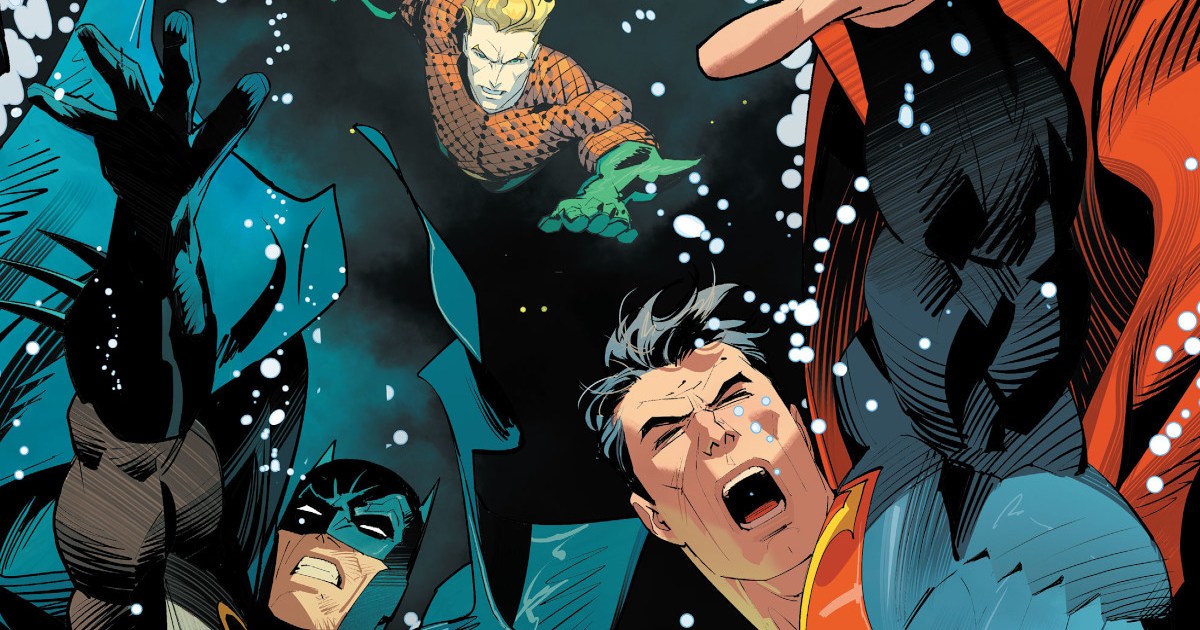 Zombie Apocalypse Strikes Atlantis in Batman/Superman: World’s Finest ...